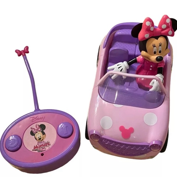 Disney, Jada Toys, Inc | Toys | Disneys Minnie Roadster Polka Dot Car ...